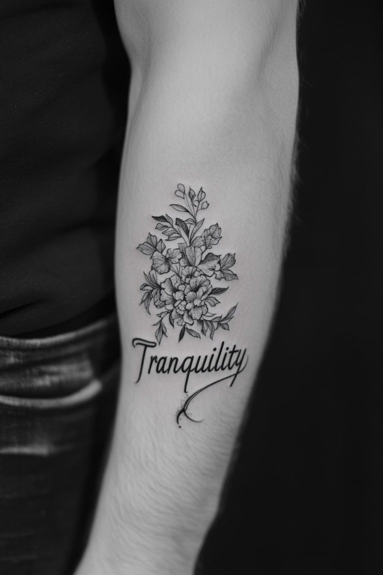 20 Best Arm Tattoo Lettering Ideas | InkTattooz