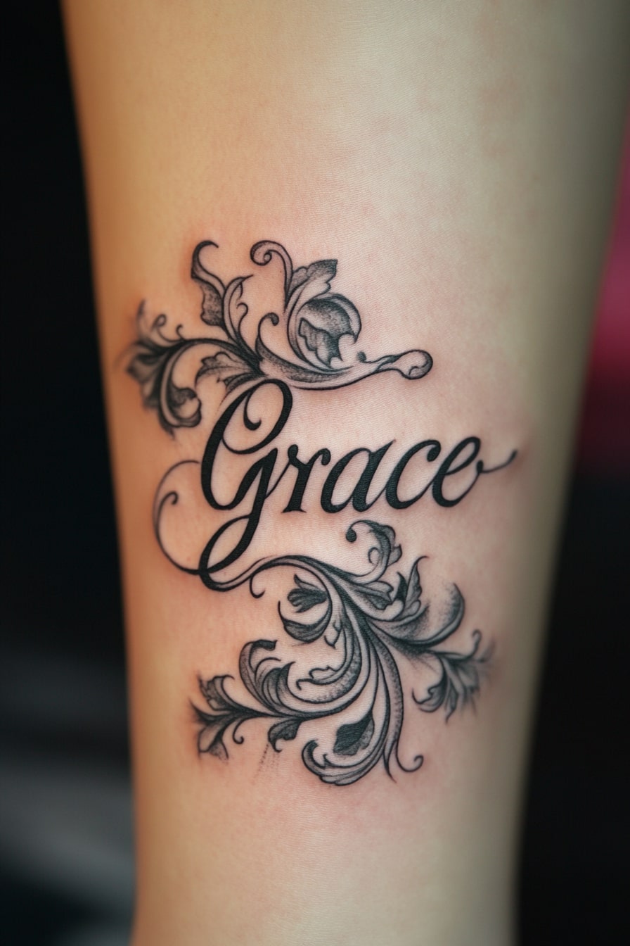 20 Best Arm Tattoo Lettering Ideas | InkTattooz