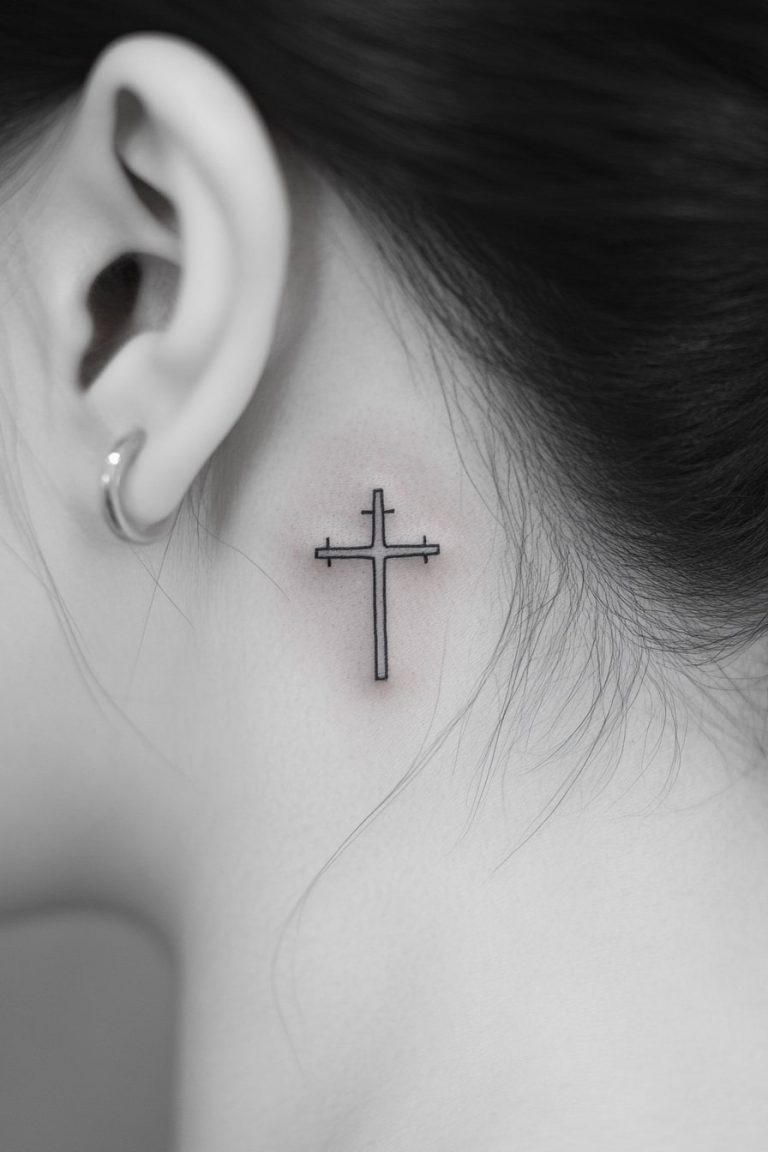 10 Artistic Fe Cross Tattoo Ideas | InkTattooz