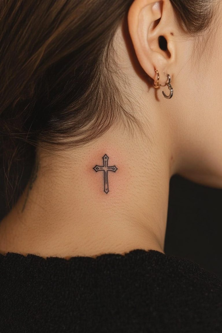 10 Artistic Fe Cross Tattoo Ideas | InkTattooz