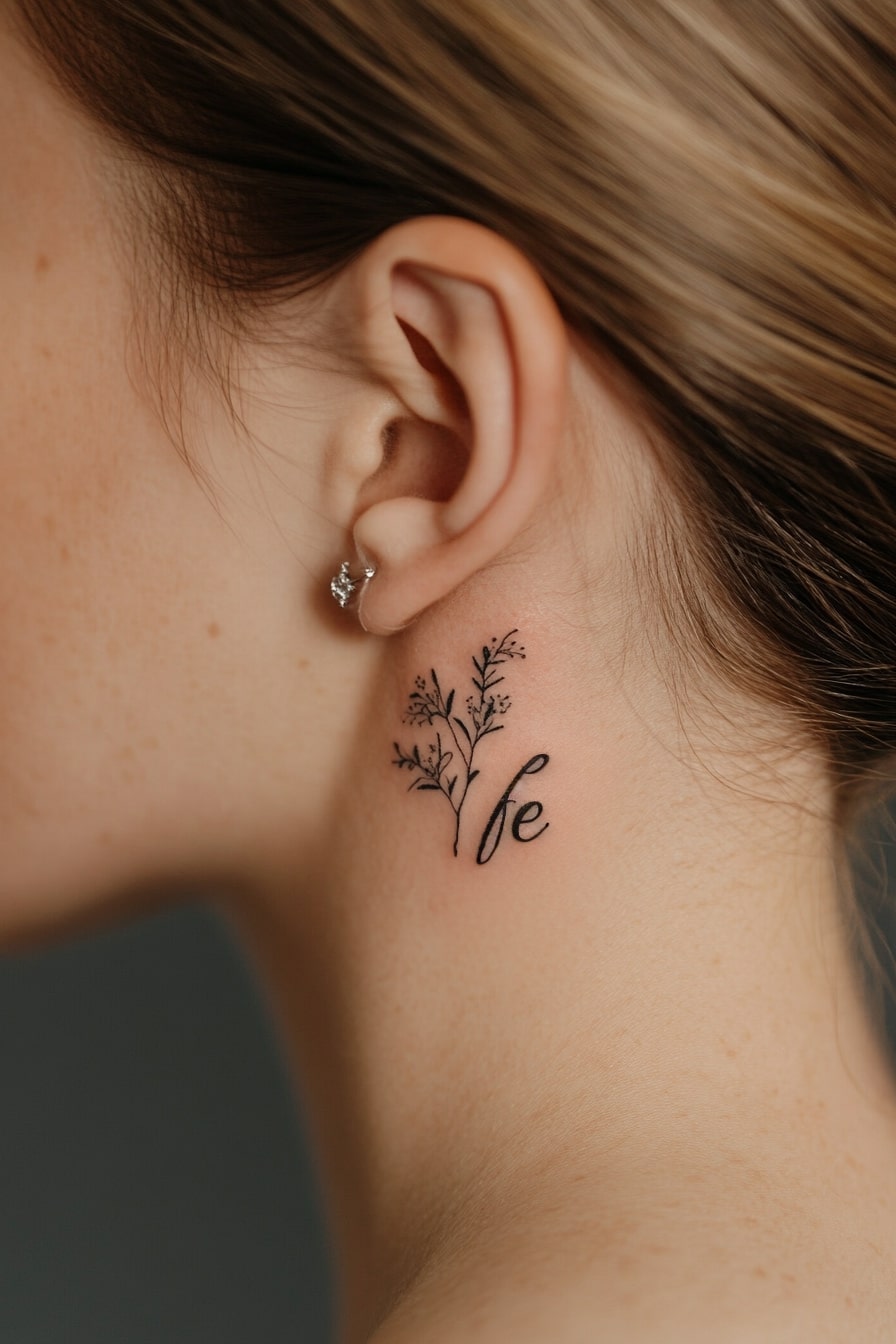 15 Aesthetic ‘Fe’ Neck Tattoo Ideas | InkTattooz