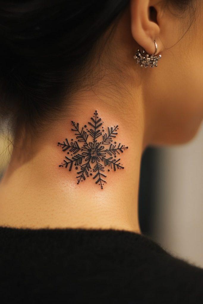 15 Side Neck Tattoo Ideas for Women | HairAide