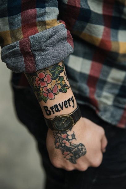 20 Best Arm Tattoo Lettering Ideas | InkTattooz