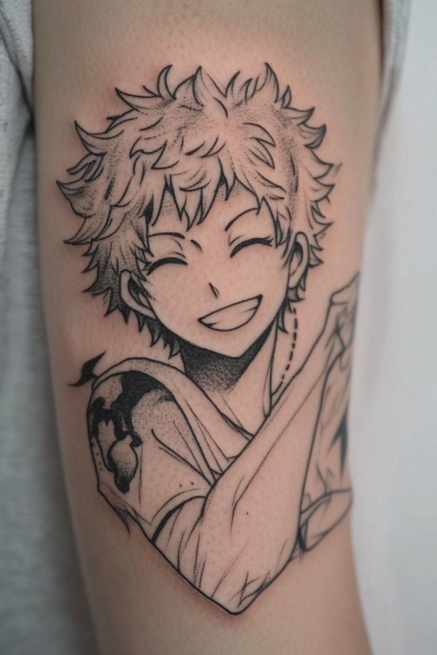 22 Anime Character Tattoo Ideas | InkTattooz
