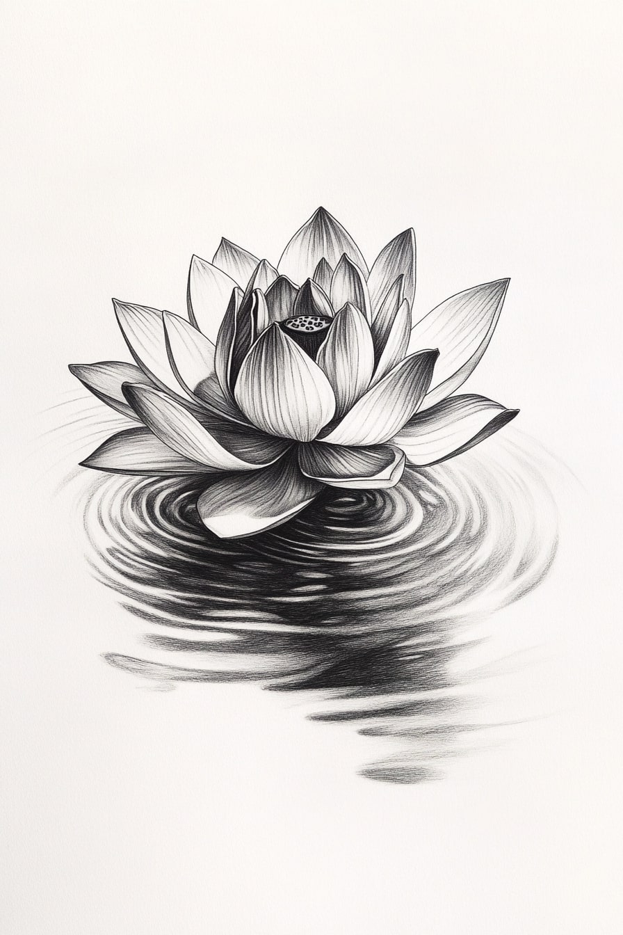 20 Elegant Gothic Flower Tattoo Ideas | InkTattooz