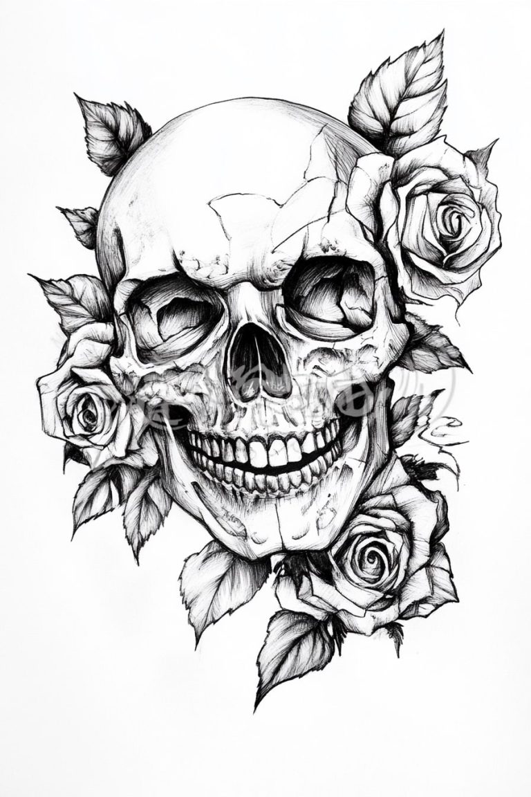 20 Elegant Gothic Flower Tattoo Ideas | InkTattooz