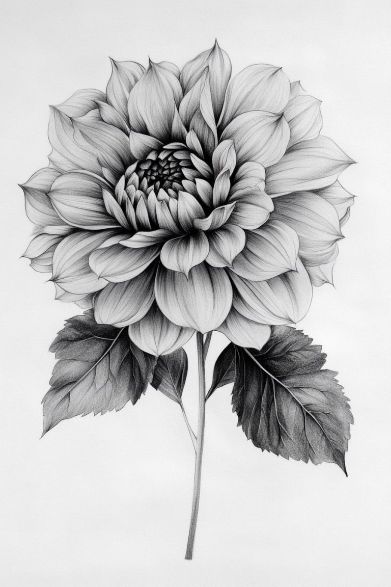 20 Elegant Gothic Flower Tattoo Ideas | InkTattooz