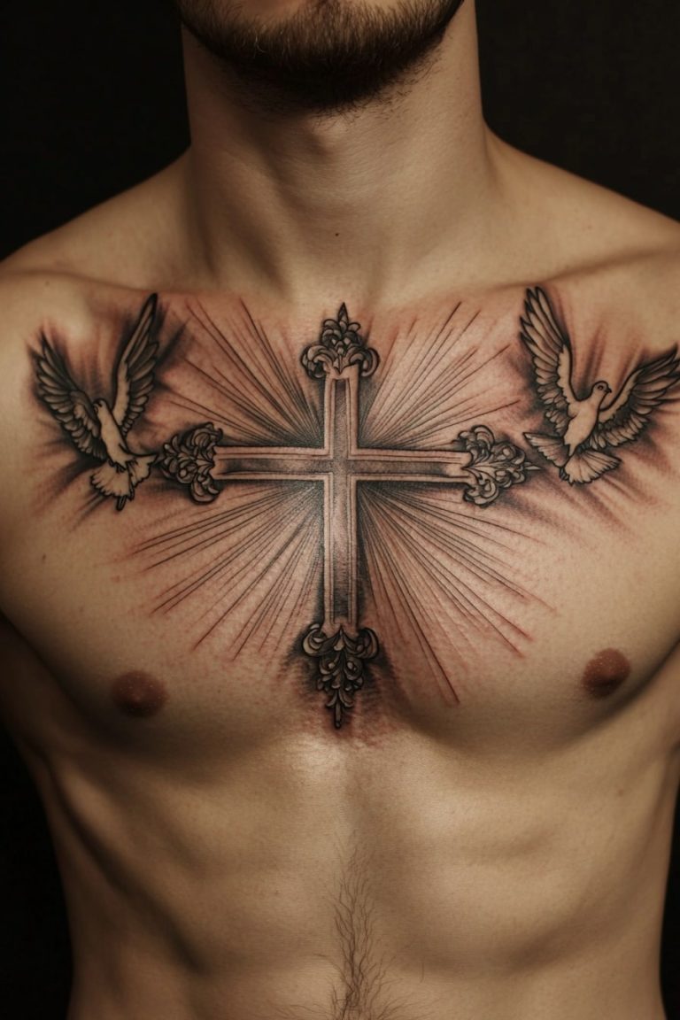 Best Chest Tattoo Designs for Men | InkTattooz